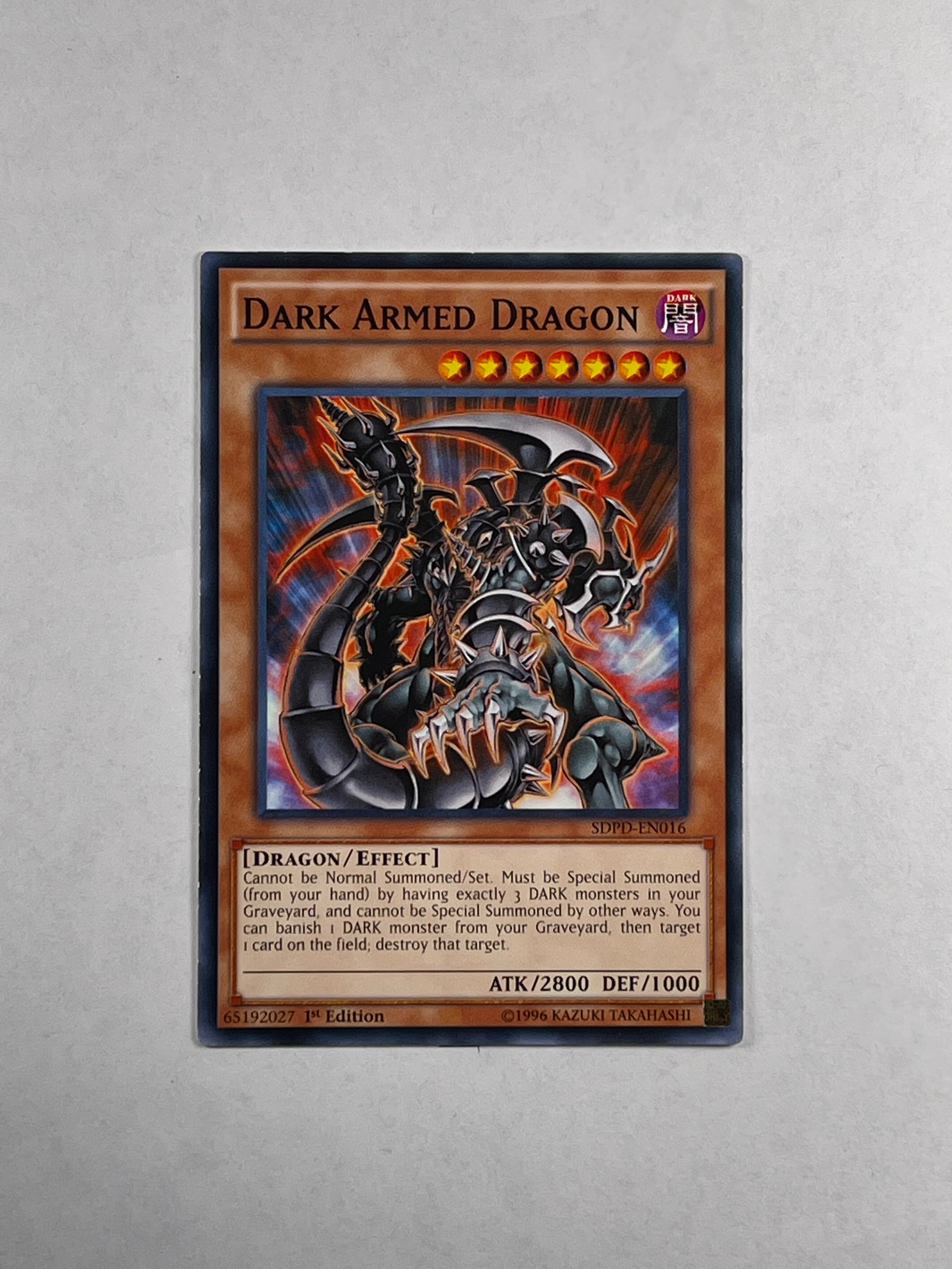 Dark Armed Dragon Card